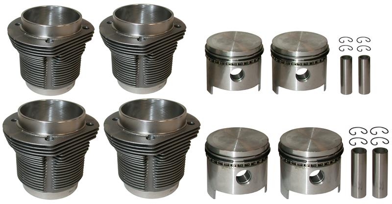 Aicooled VW Engine Barrels and Pistons - Cool Air VW