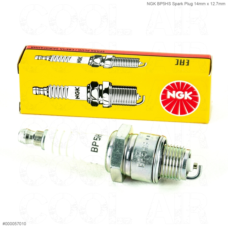 NGK BP5HS Spark Plug - 14mm Thread (Short Reach) - Cool Air VW