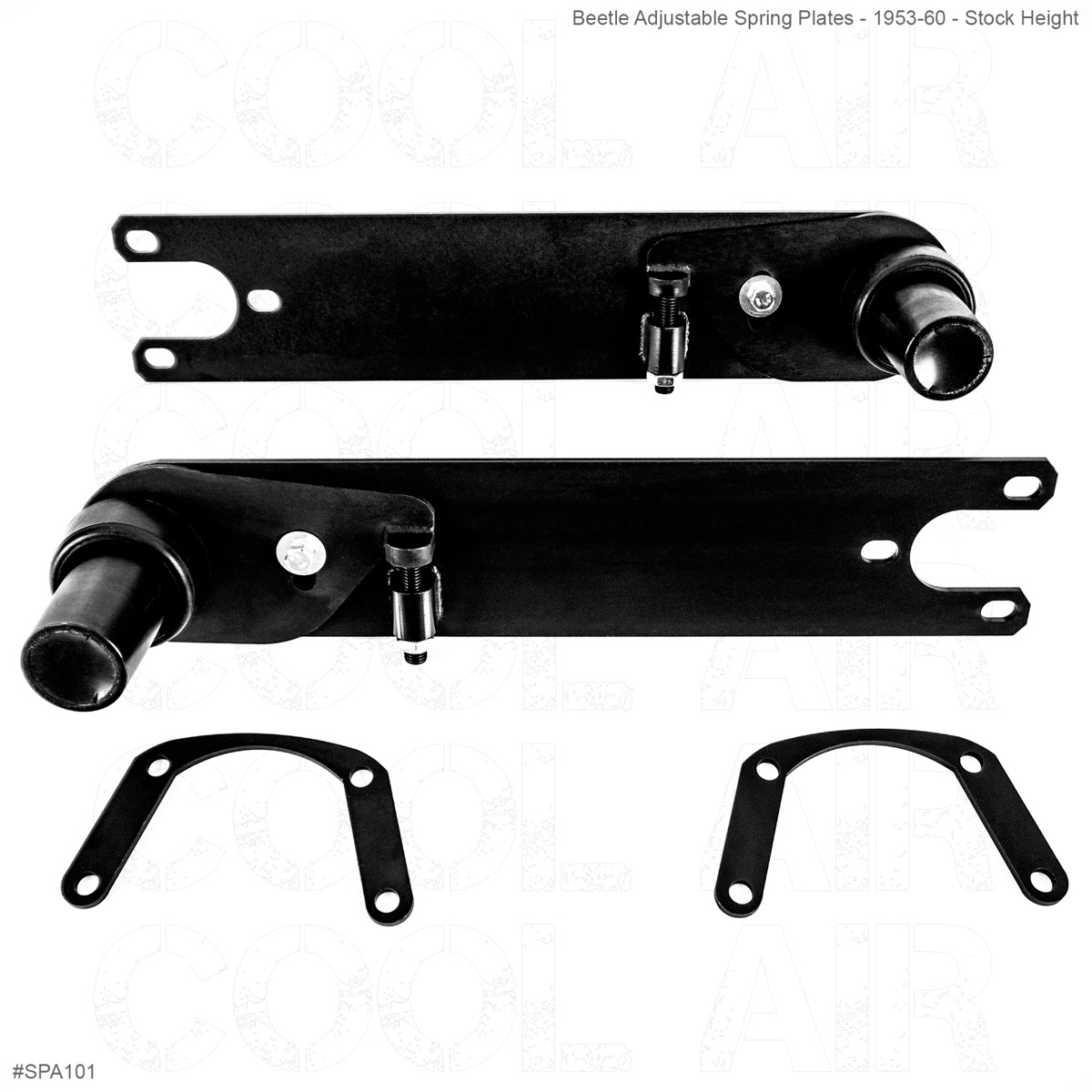 Beetle Adjustable Spring Plates - 1953-60 - Stock Height - Cool Air VW