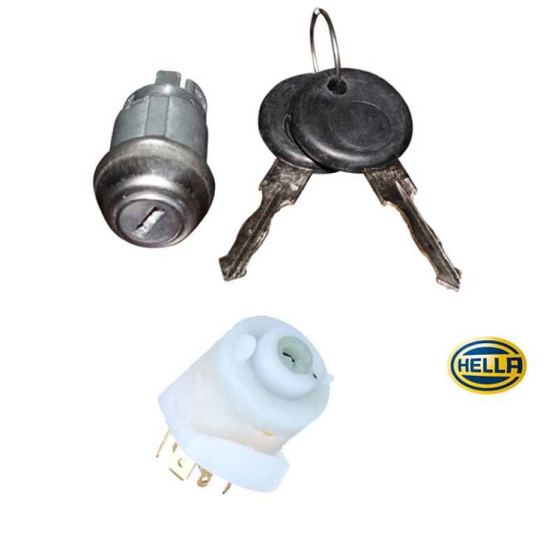 Beetle And Bus Ignition Switch And Lock Set - 1974-92 - Top Quality ...